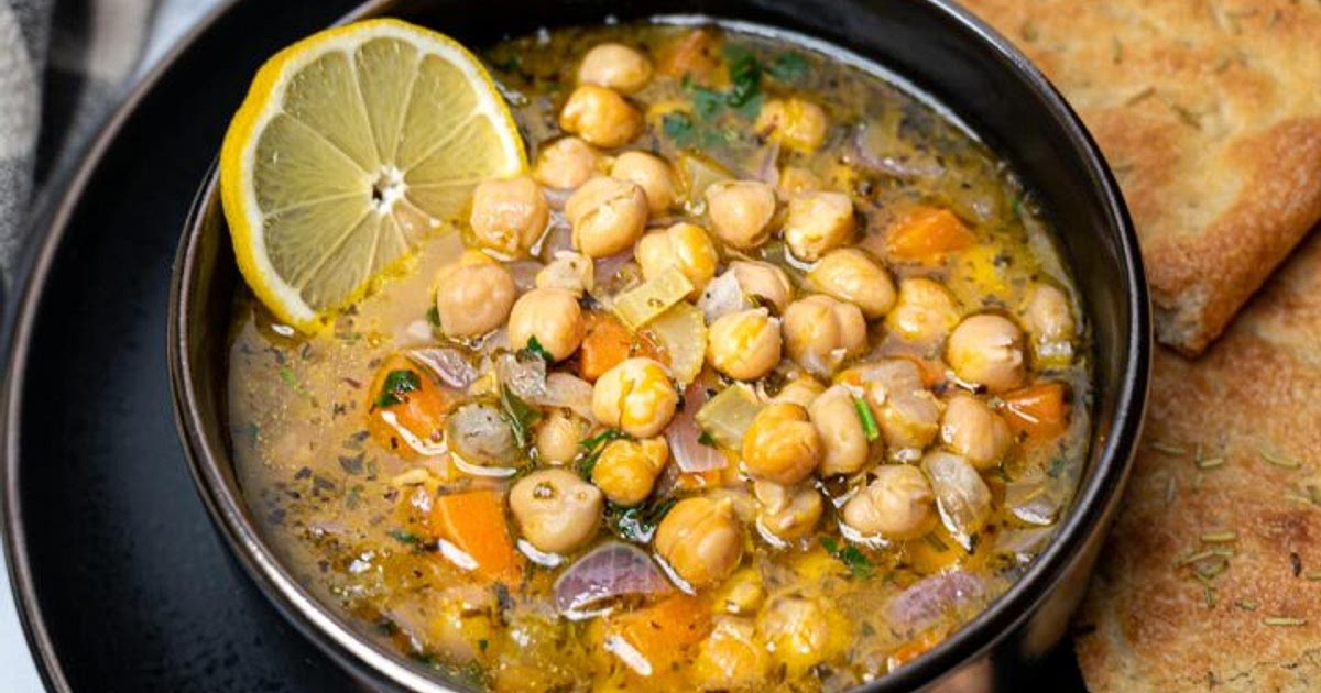 Greek Chickpea Soup with Lemon (Revithia) Recipe | Samsung Food App