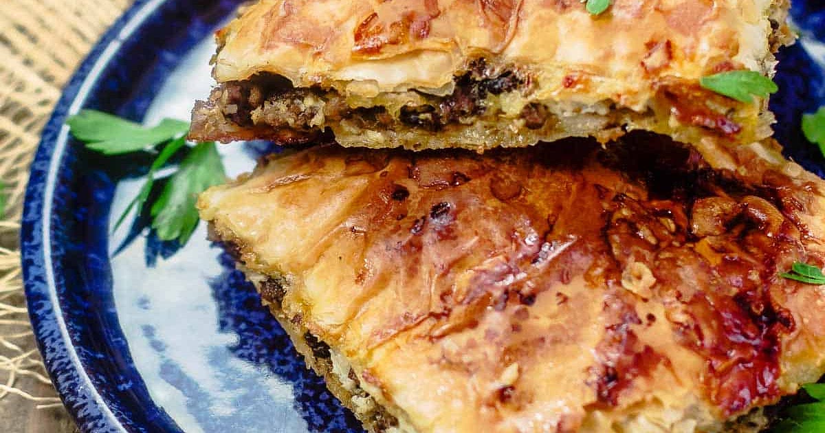 Phyllo Meat Pie (Egyptian Goulash) Recipe | Samsung Food App