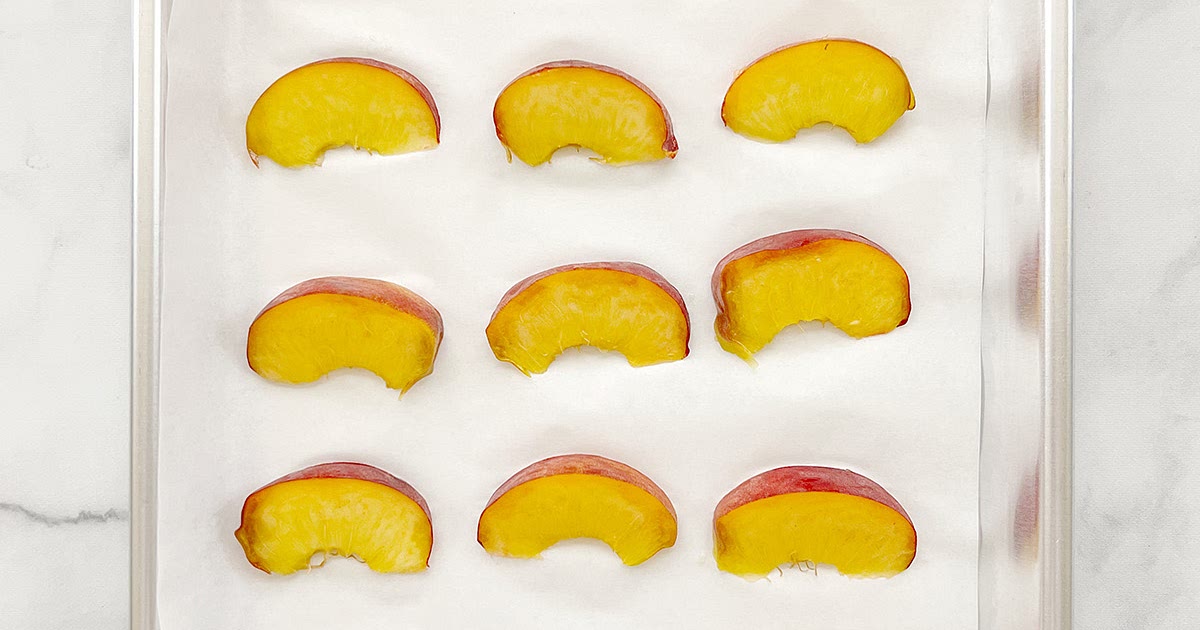 How to Freeze Peaches Recipe | Samsung Food App