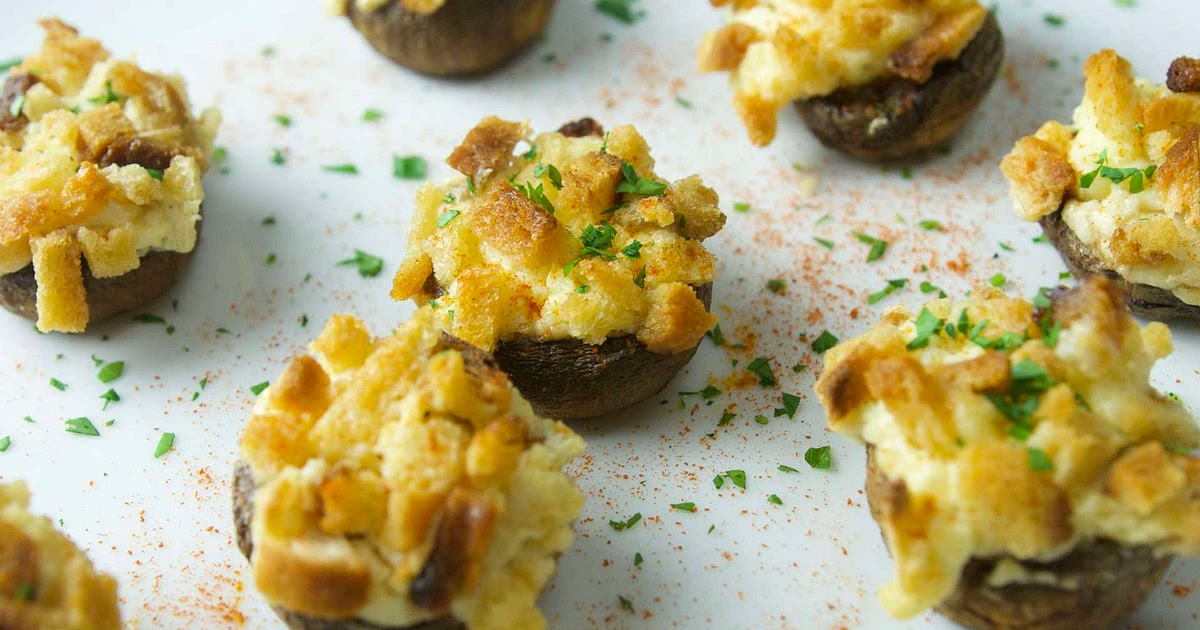 Philly Stuffed Mushrooms Recipe | Samsung Food App
