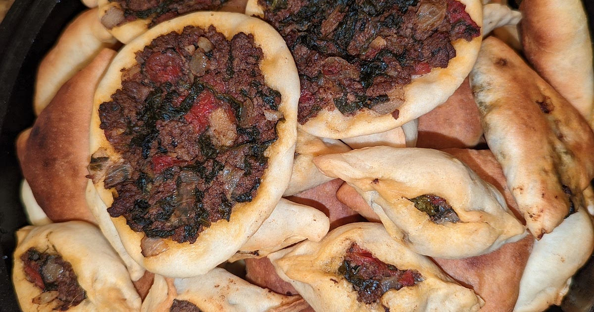 Spinach and Beef Pies - Fatayer - Manakeesh Recipe | Samsung Food App