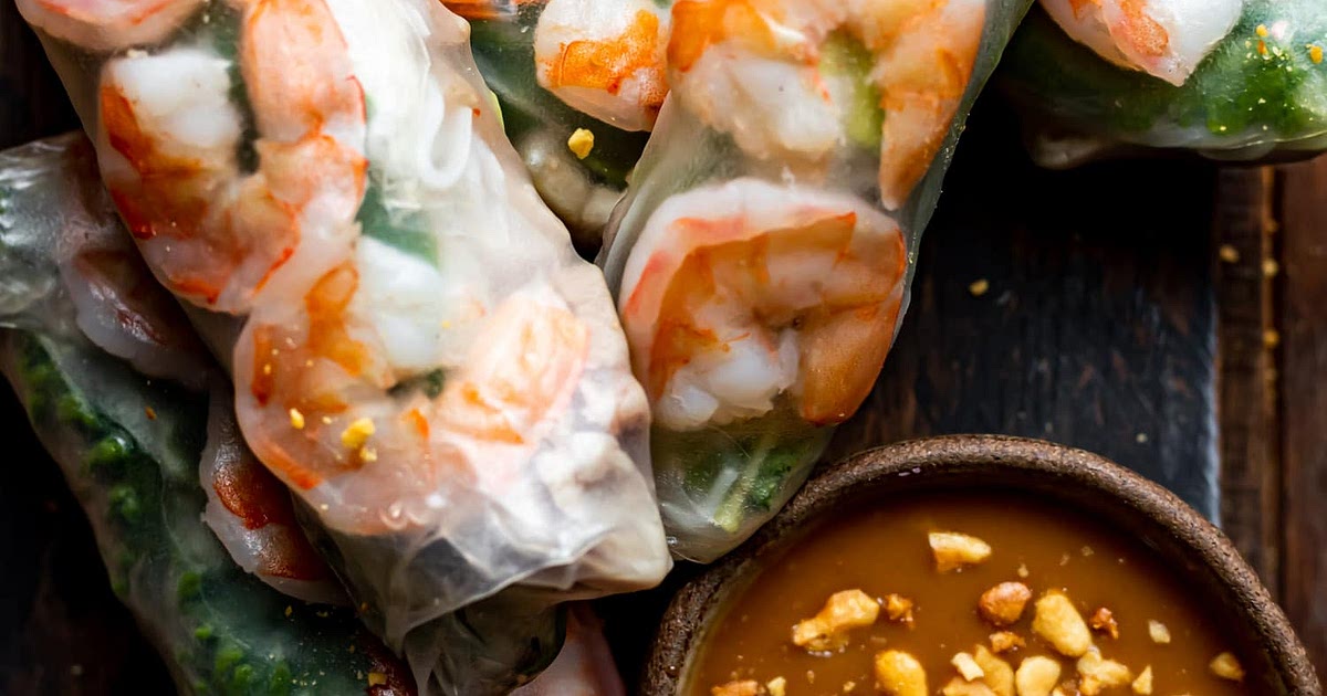 Traditional Vietnamese Spring Rolls (Goi Cuon) Recipe | Samsung Food App