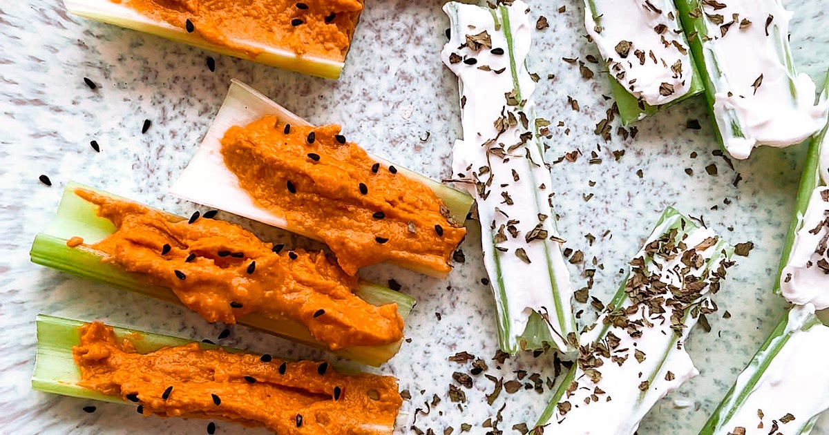 STUFFED CELLERY STICKS Recipe | Samsung Food App