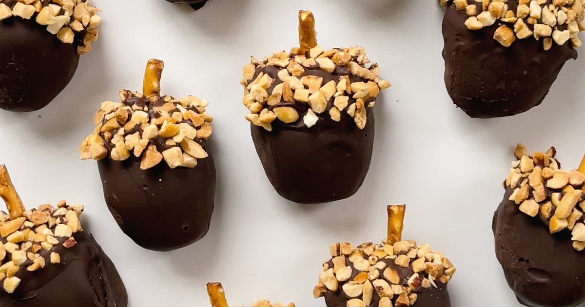 Chocolate Peanut Butter Buckeyes Acorn Truffles Recipe | Samsung Food App