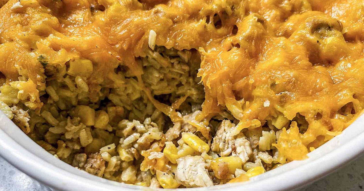 Cheesy Chicken and Corn Casserole Recipe | Samsung Food App