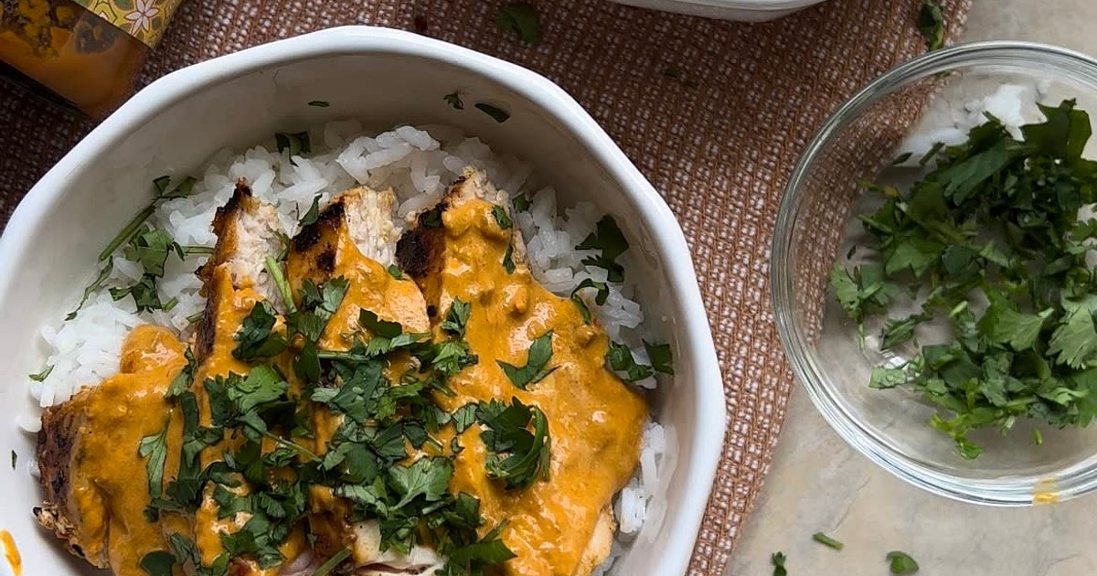 Grilled Chicken with Garlic Achaar Recipe | Samsung Food App