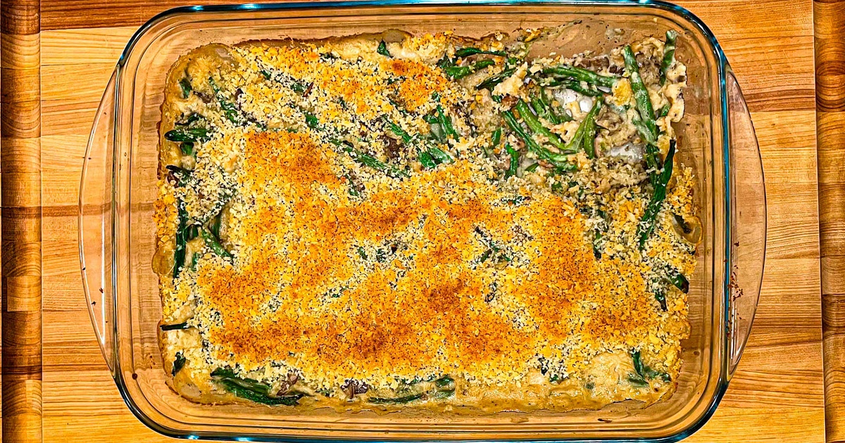 Bottom-Friendly Green Bean Casserole Recipe | Samsung Food App