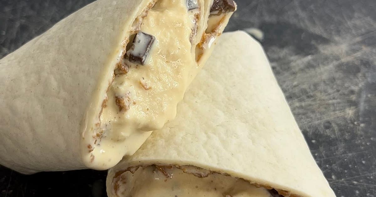 Lotus biscoff salted caramel wrap Recipe | Samsung Food App