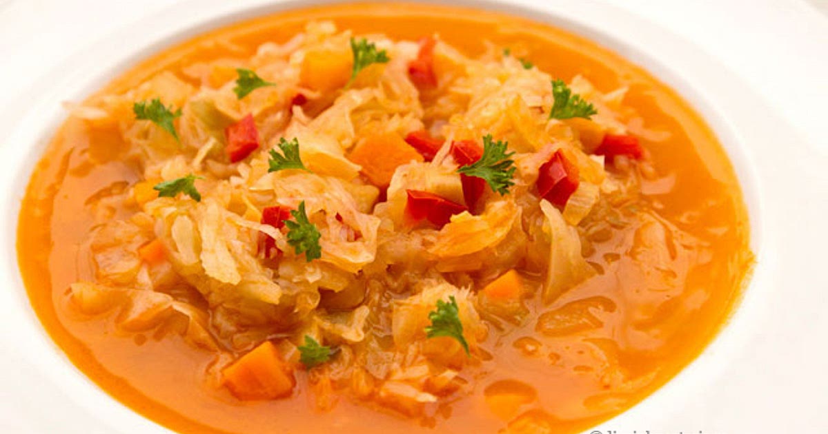 Sweet cabbage soup with tomato sauce ( Romanian food ) Recipe | Samsung ...