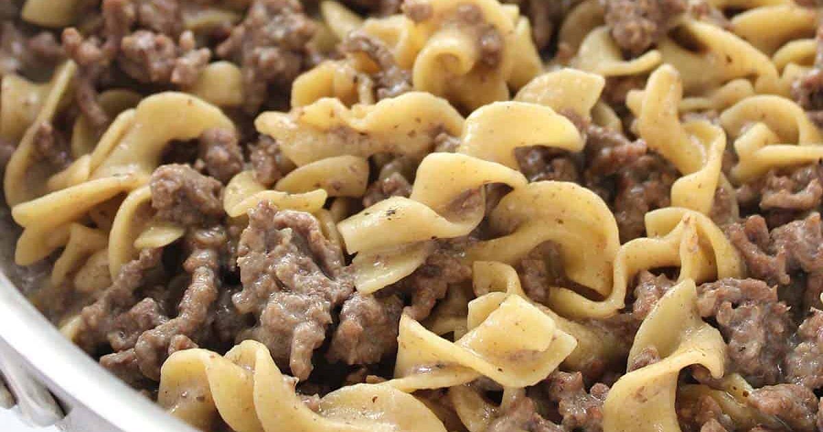 Homemade Hamburger Helper Beef Noodle Recipe | Samsung Food App