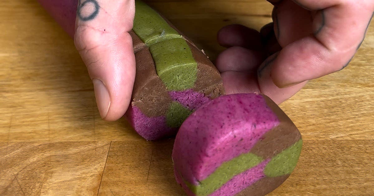 Colourful shortbread Recipe | Samsung Food App