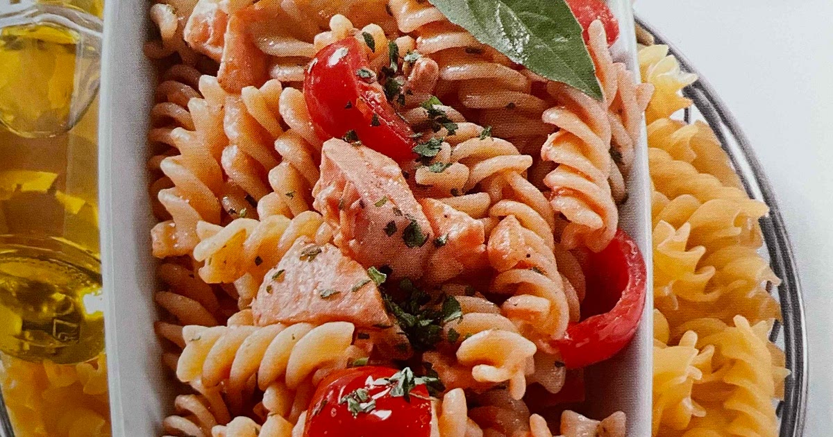 Fusilli with salmon and cherry tomatoes Recipe | Samsung Food App