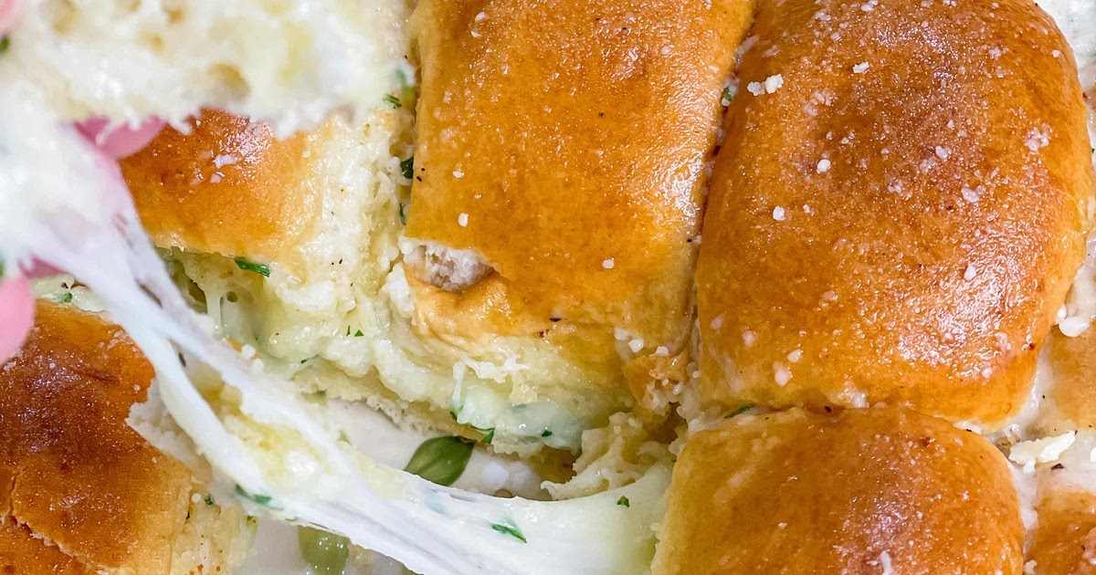 Cheesy garlic bread sliders Recipe | Samsung Food App