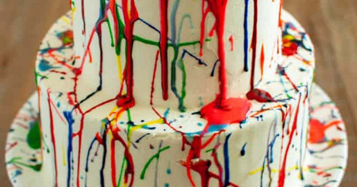 Splatter Paint Frosting Recipe | Samsung Food App