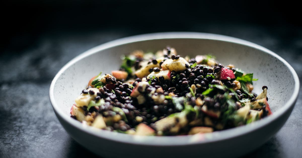 Apple & Puy Lentil salad Recipe | Samsung Food App