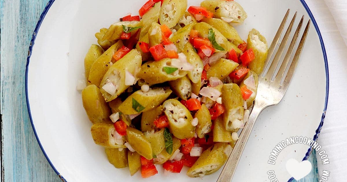 Ensalada de Molondrones Recipe (Okra Salad) | Samsung Food App