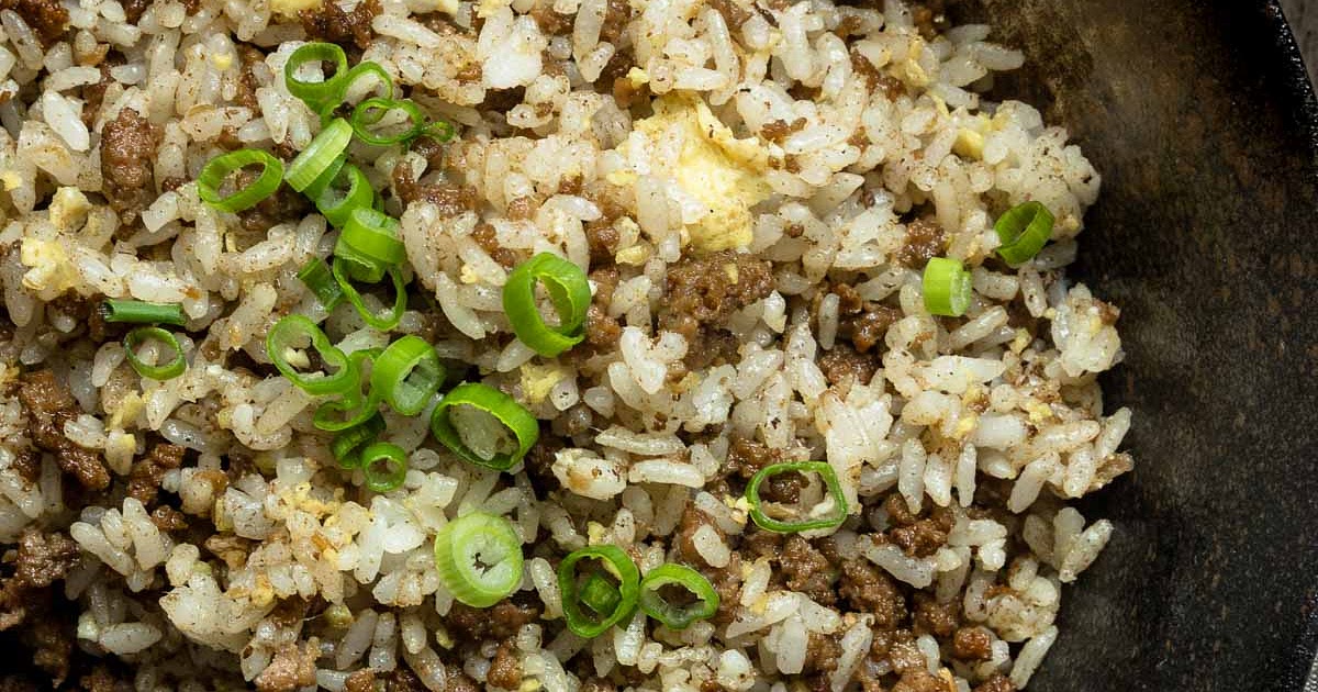 Cumin Beef Fried Rice Recipe | Samsung Food App