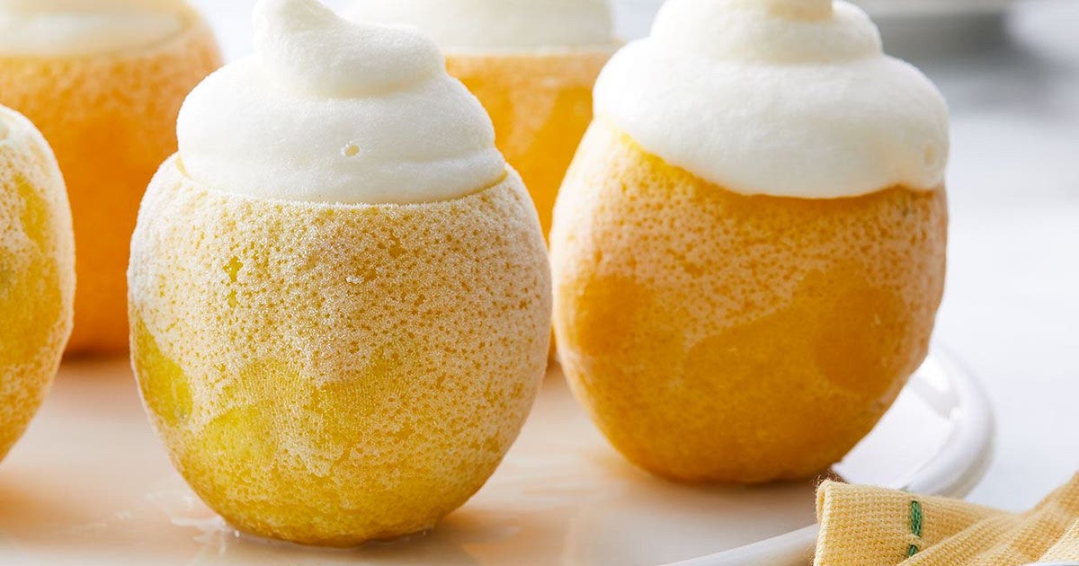 Lemon Frozen Yogurt Ripieno Recipe | Samsung Food App