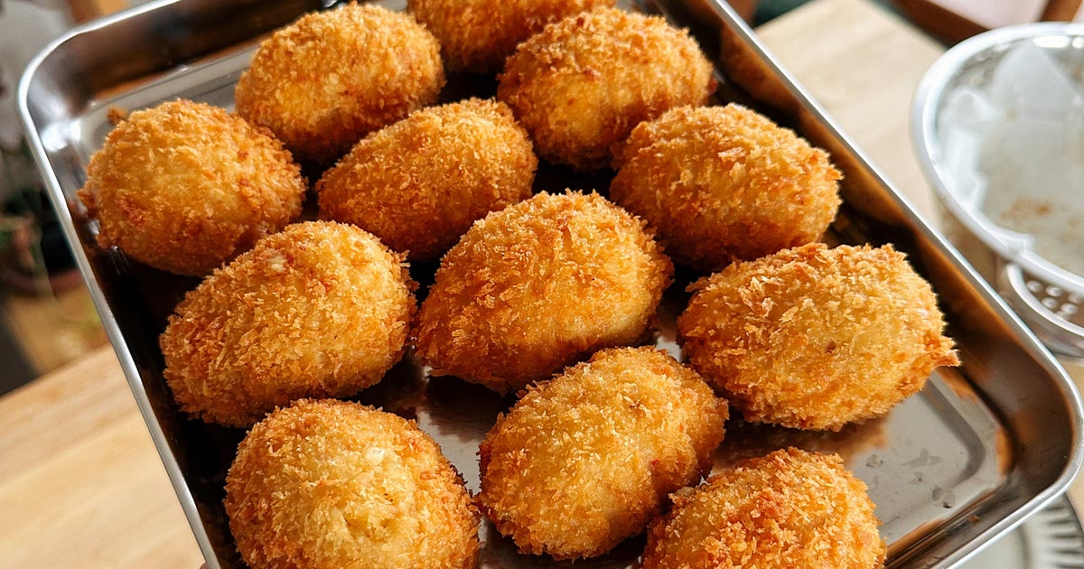 Vegan Crab Cream Korokke Recipe | Samsung Food App