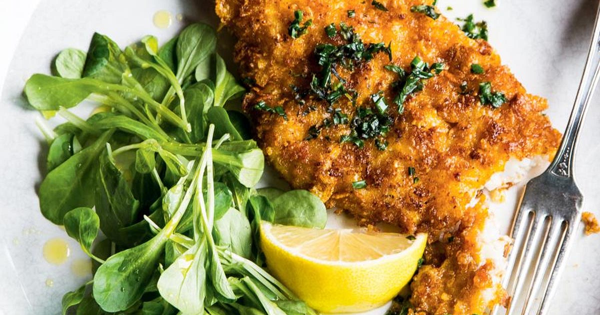 Cornflake-Crusted Fish with Herb Butter Recipe | Samsung Food App