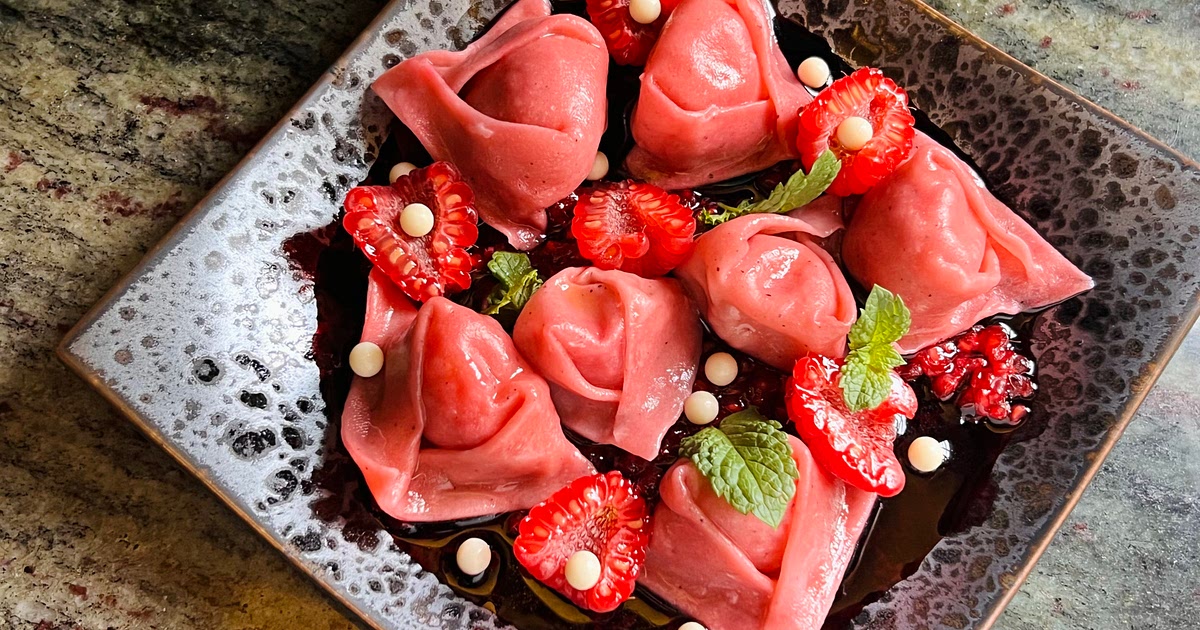 Raspberry Cornettes Dumplings Recipe | Samsung Food App
