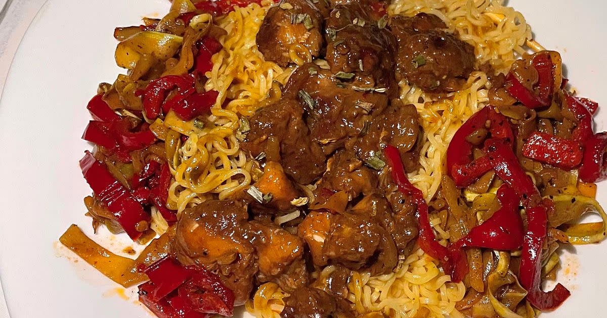 Ta Chien Chicken With Noodles and Veggies Recipe | Samsung Food App