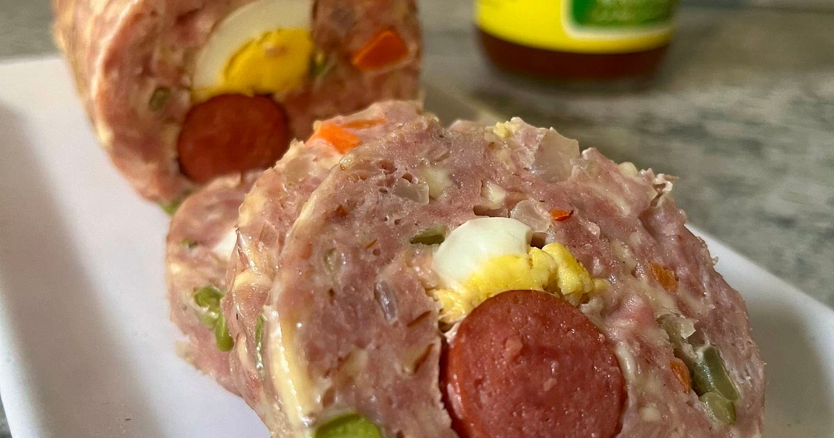 Cheesy Pork Embotido - Filipino Meatloaf Recipe | Samsung Food App