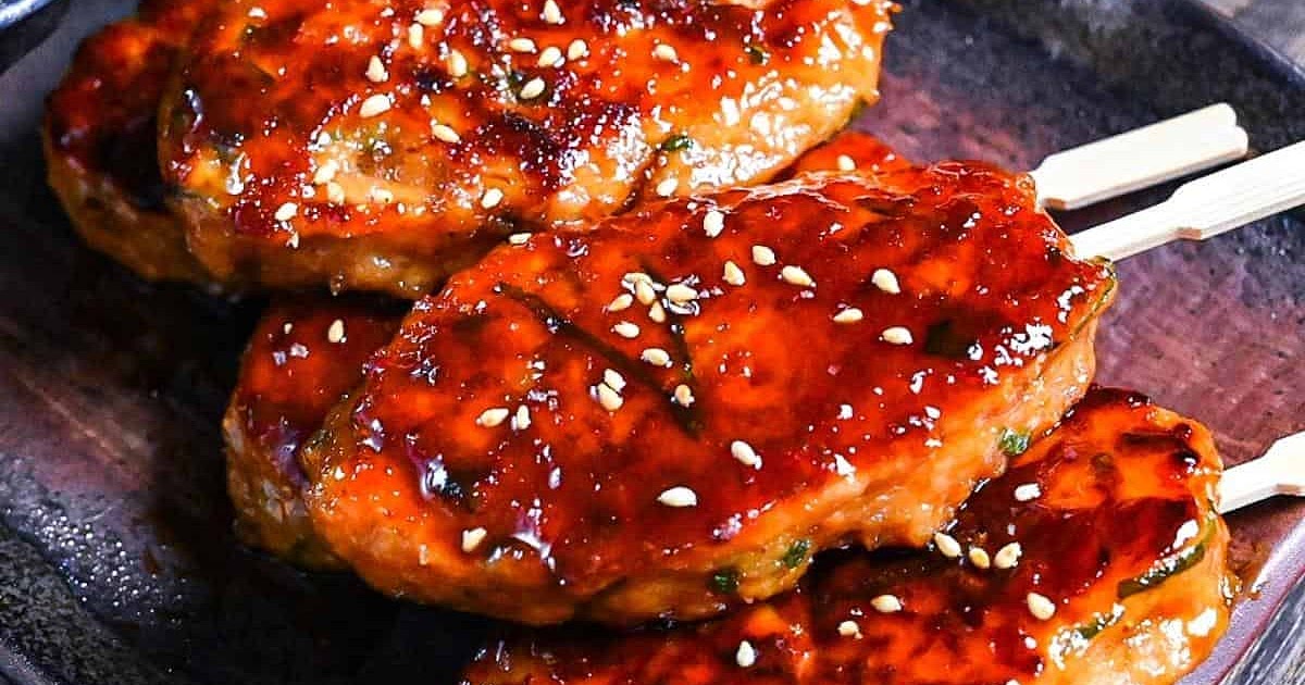 Chicken Tsukune (Japanese Glazed Meatballs) Recipe | Samsung Food App