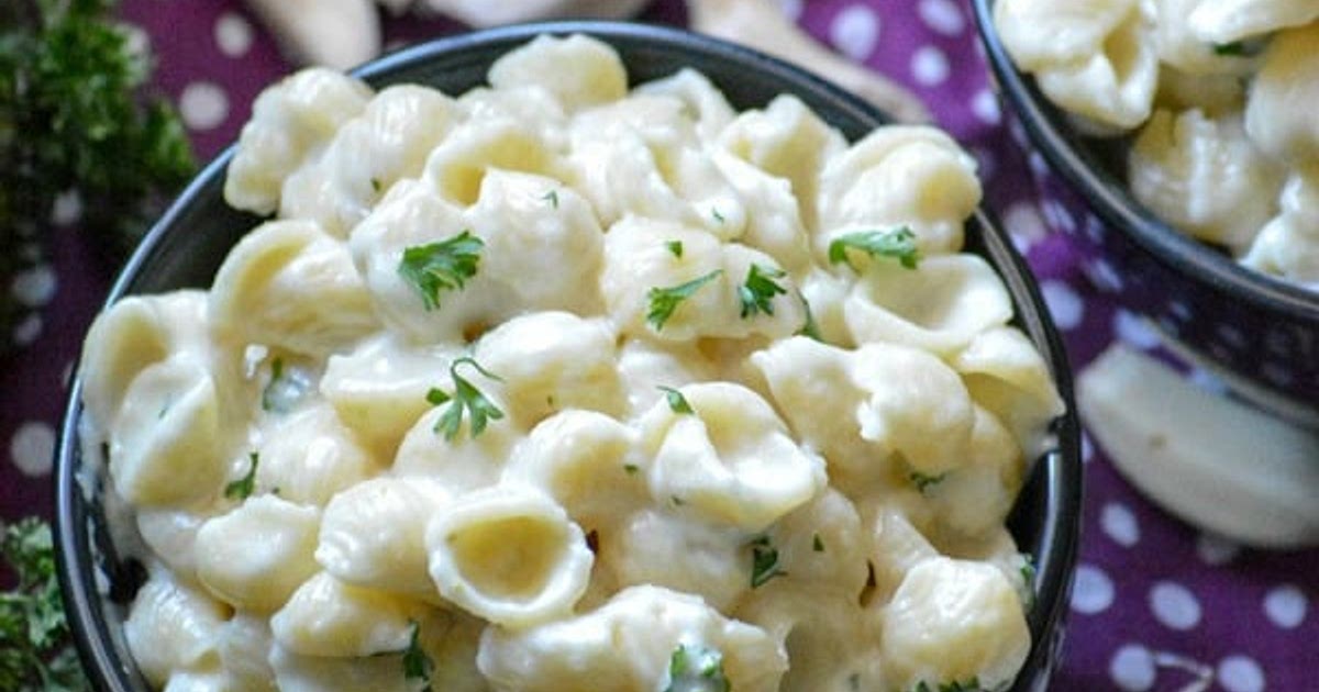 Creamy Garlic Shells Pasta Recipe | Samsung Food App