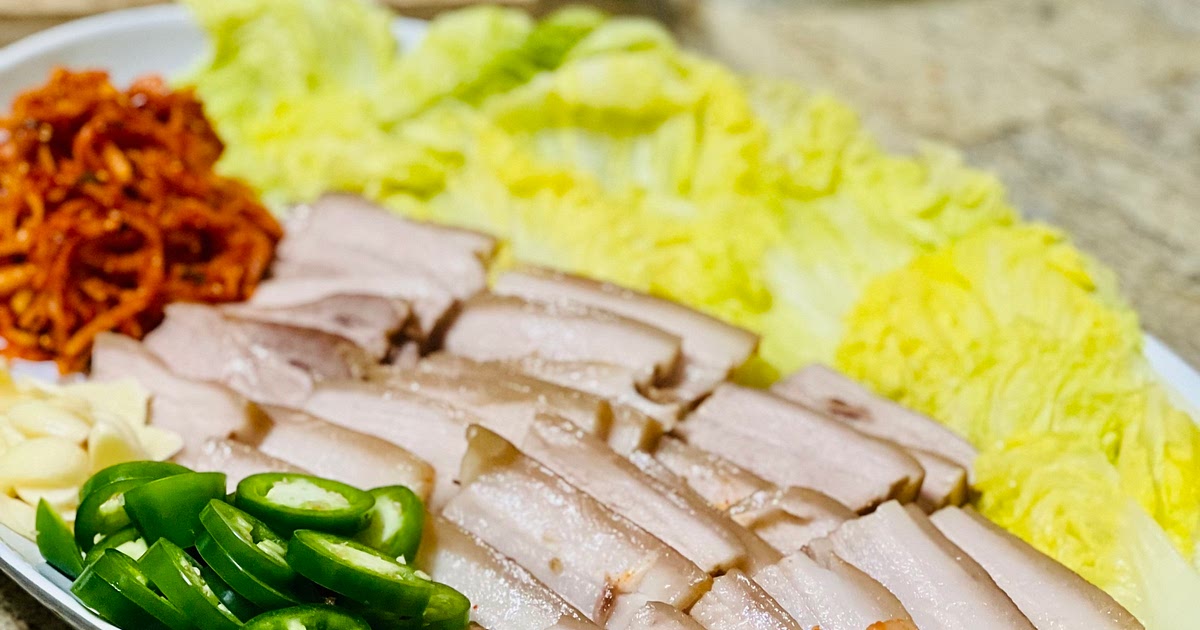 Bossam (Boiled Pork Belly Wraps) Recipe | Samsung Food App