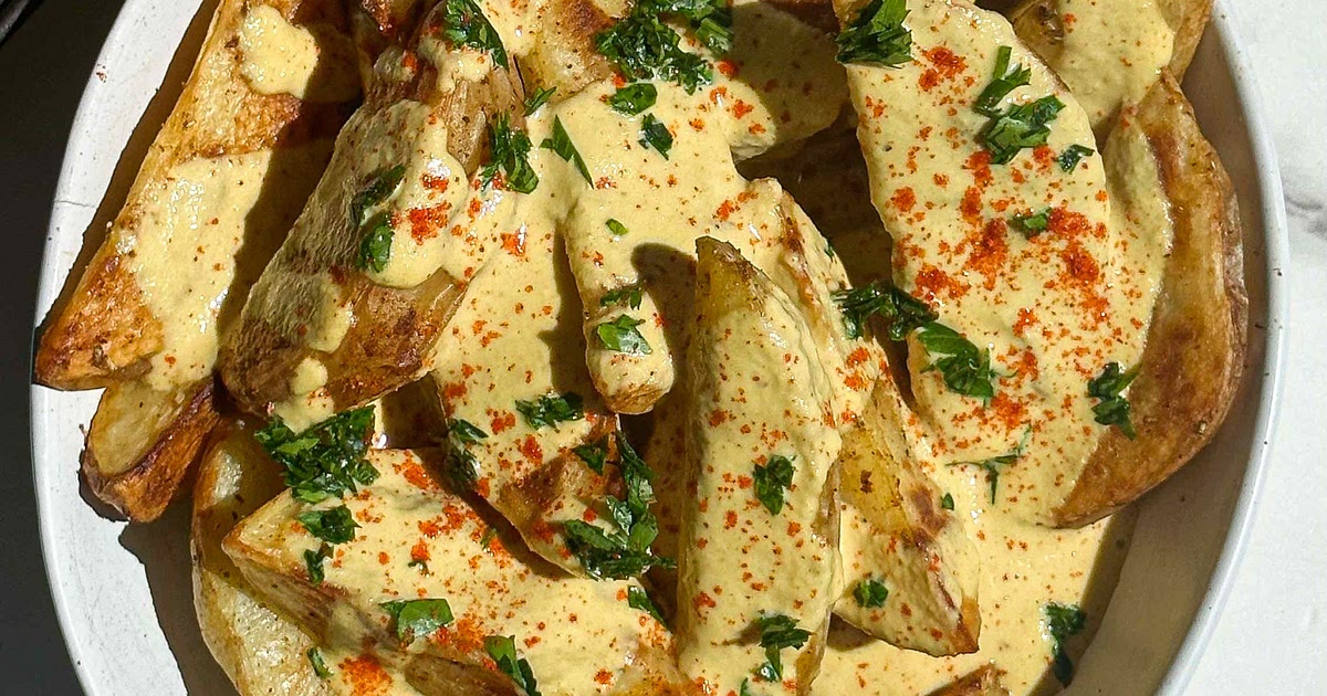 Plant-Based Nacho Cheese Potatoes Recipe | Samsung Food App