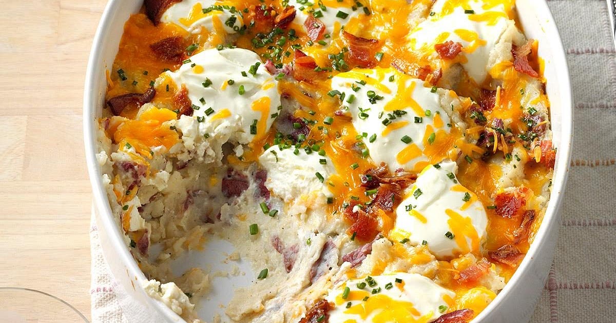 Loaded Red Potato Casserole Recipe | Samsung Food App