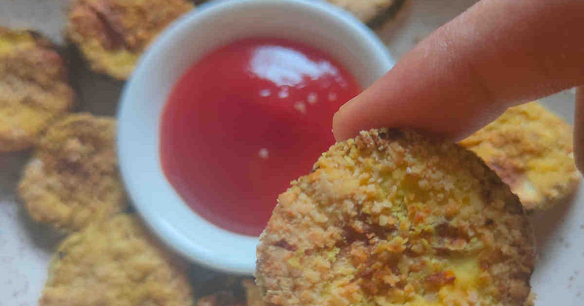 Air Fryer Cucumber Fritters (No Breading Quick Snack Recipe) | Samsung ...