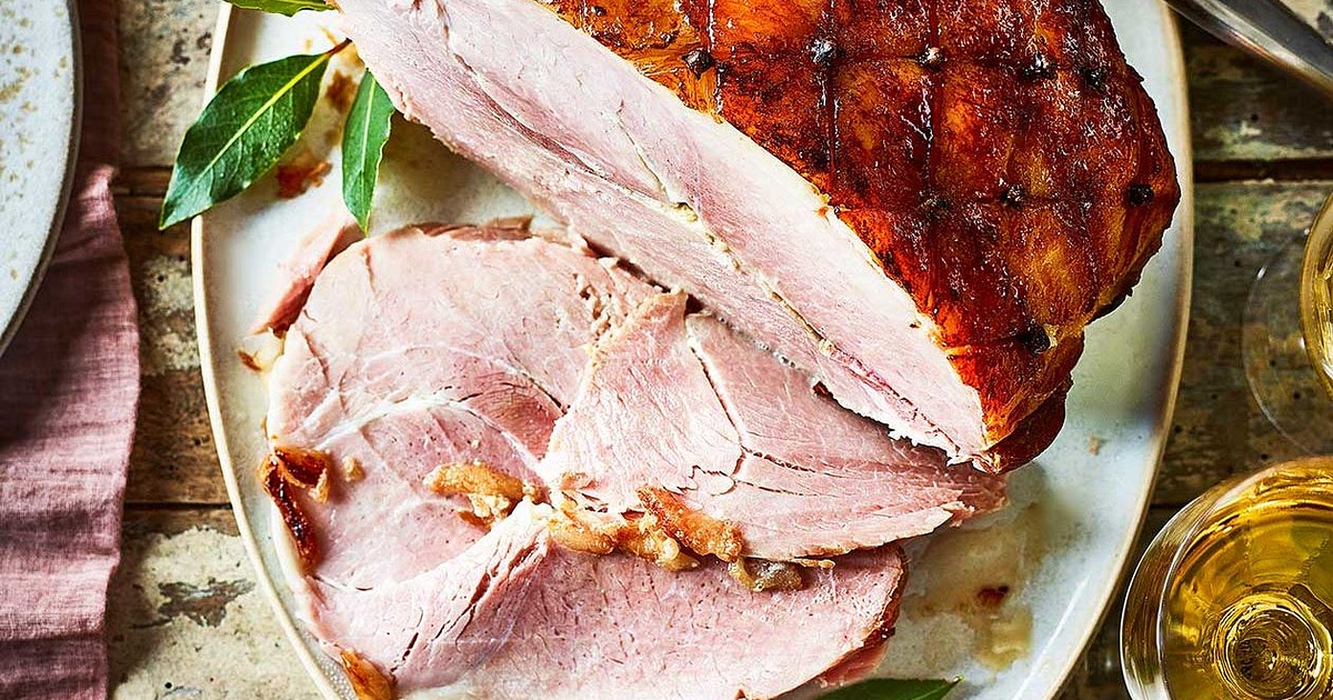 Slow-cooked cider, clove and honey-glazed ham Recipe | Samsung Food App