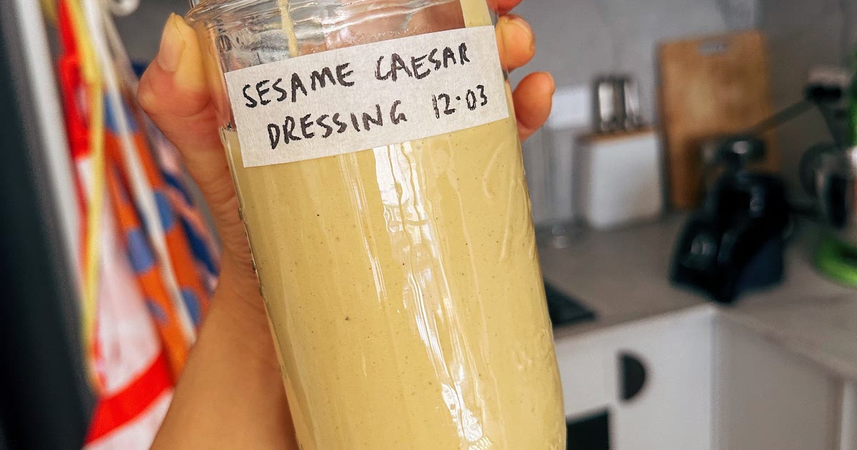 SESAME CAESAR DRESSING Recipe | Samsung Food App