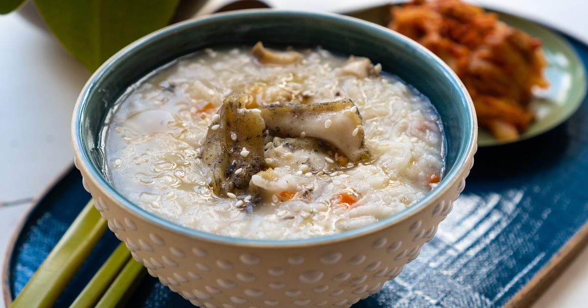 Korean Abalone Porridge (Jeonbokjuk) Recipe | Samsung Food App