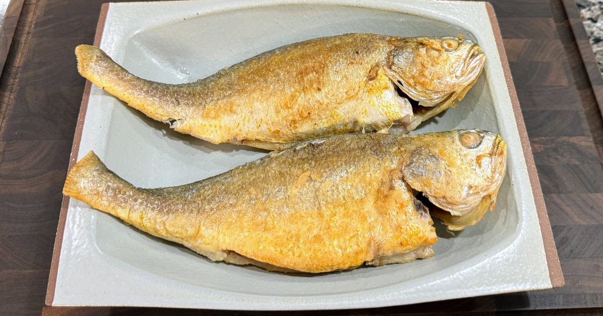 Healthy and nutritious grilled yellow croaker! Recipe | Samsung Food App