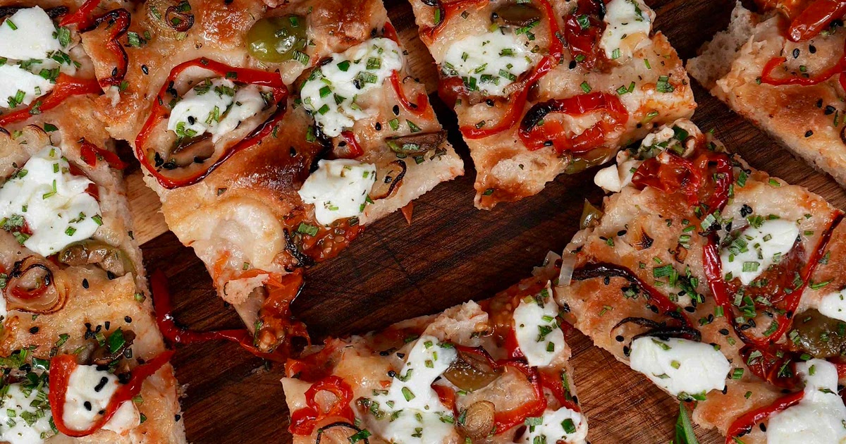 Loaded Flatbread Recipe | Samsung Food App