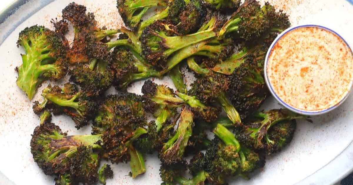 Burnt Broccoli Recipe | Samsung Food App