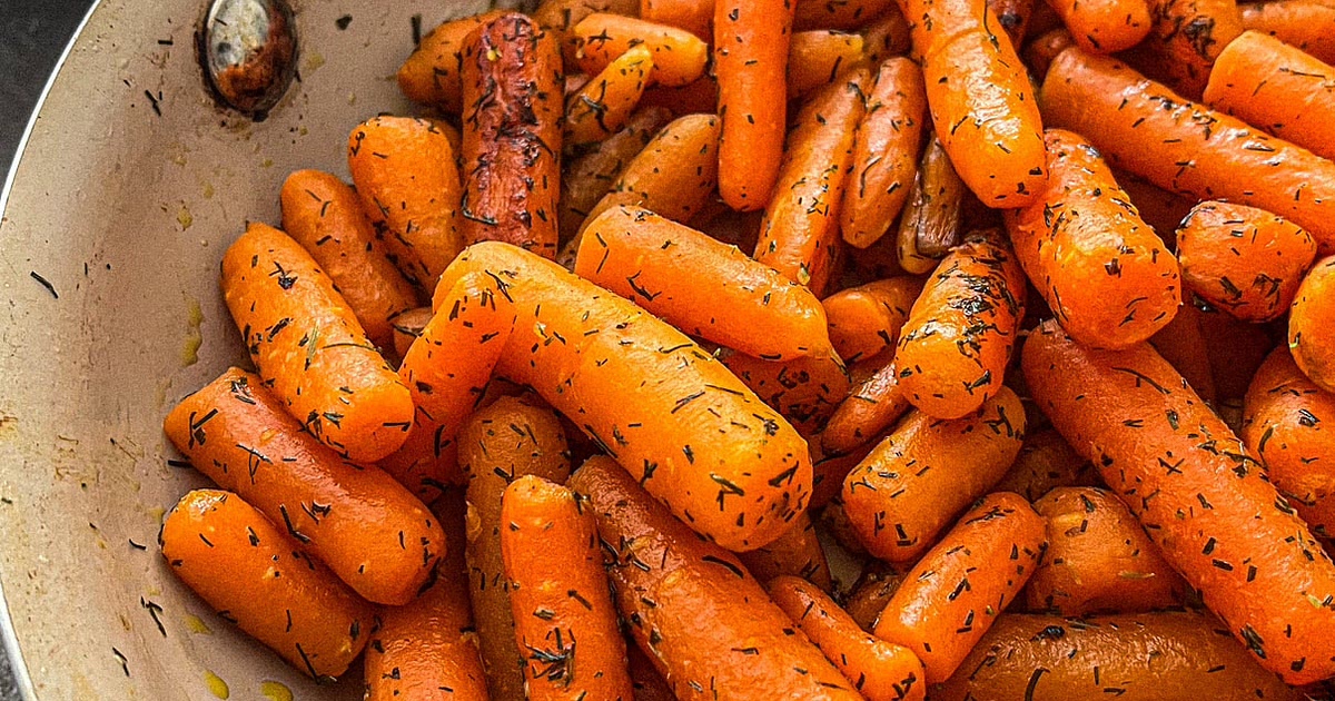 Braised Baby Carrots with Butter and Orange Recipe | Samsung Food App
