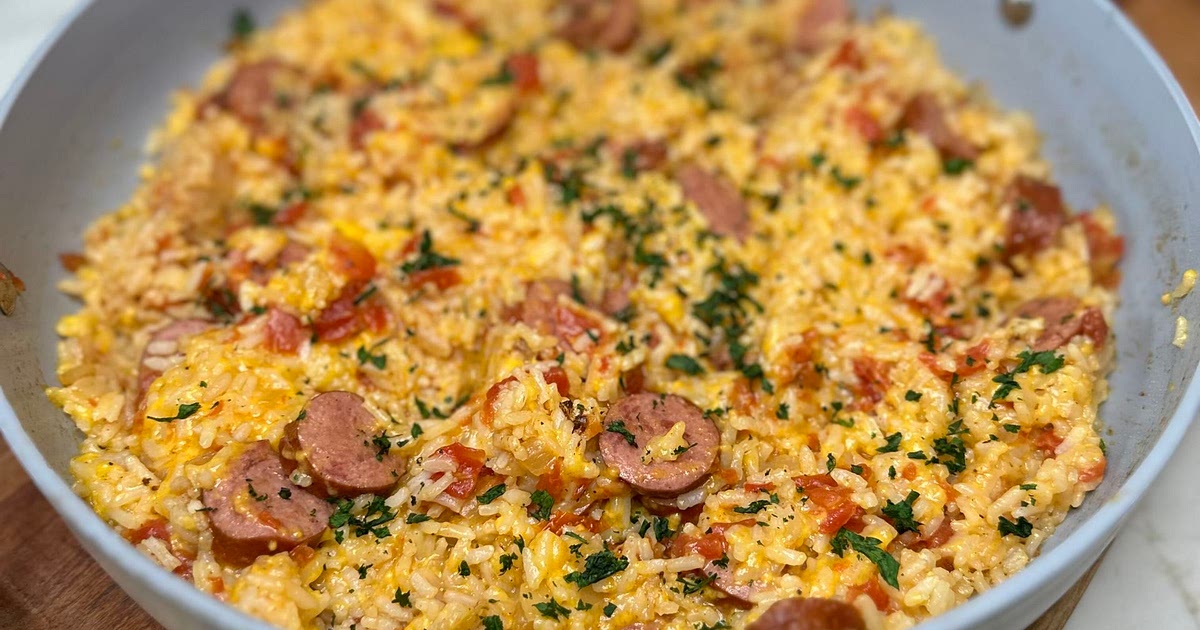 Cheesy Campfire Rice Recipe | Samsung Food App