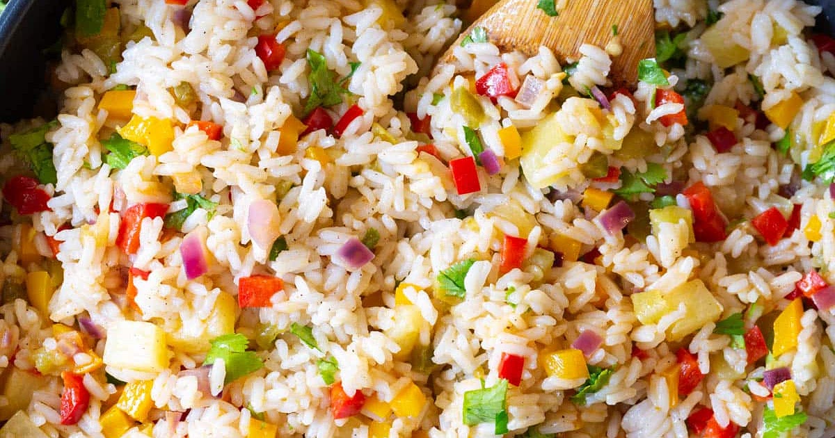 Caribbean Confetti Rice Recipe | Samsung Food App