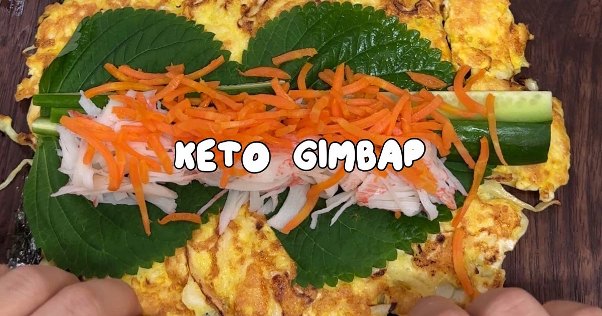 KETO gimbap for summer body Recipe | Samsung Food App