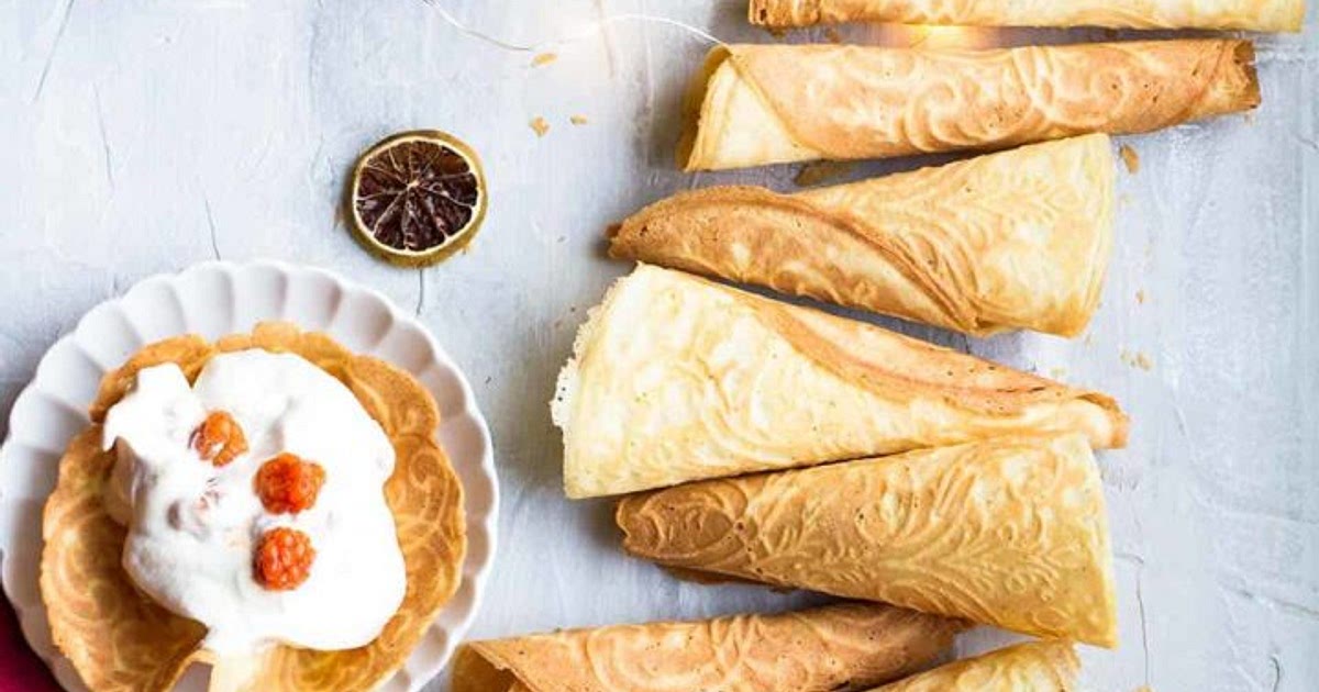 Easy Krumkake Recipe (Norwegian Christmas Cookies) | Samsung Food App