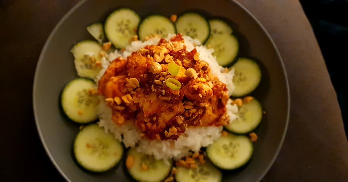 Samabal Chicken with Coconut Rice Recipe | Samsung Food App