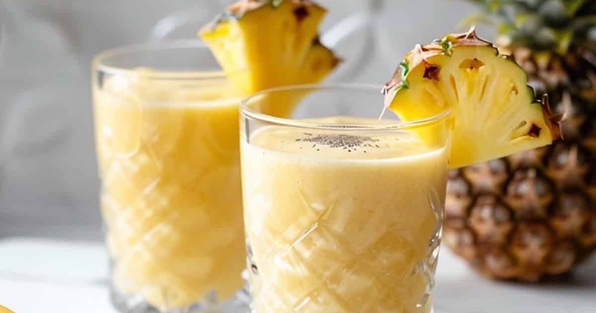 Pineapple Ginger Smoothie Recipe | Samsung Food App