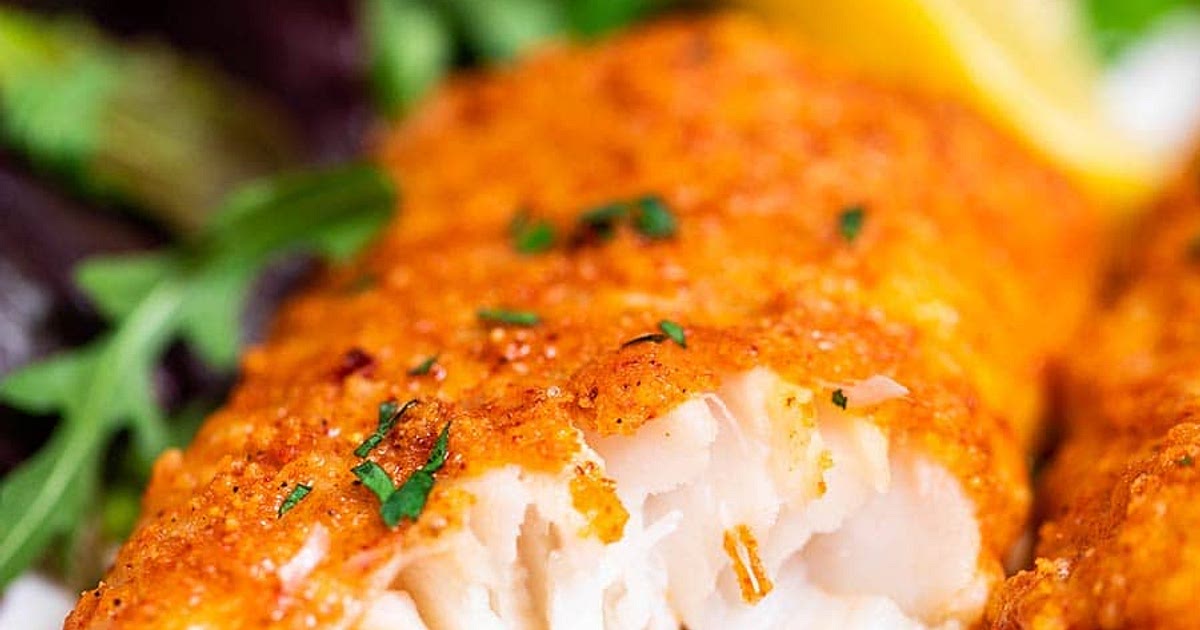 Parmesan Crusted Cod Recipe | Samsung Food App