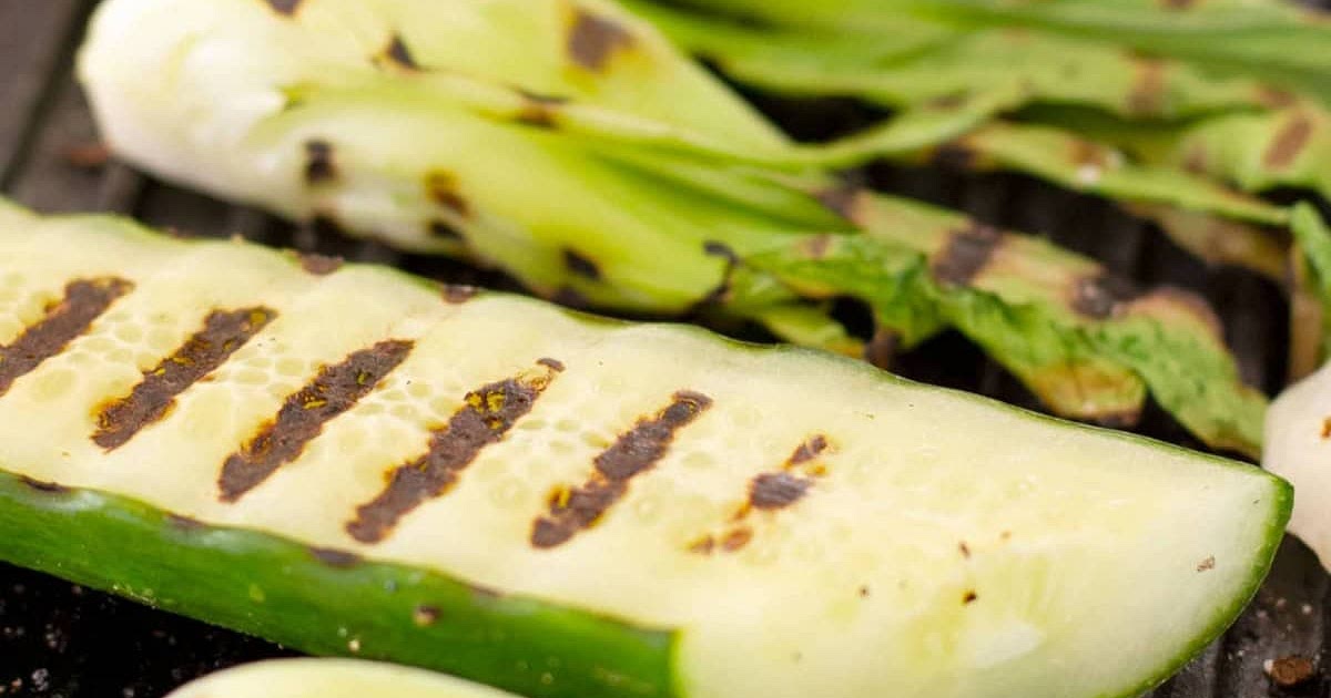 juicy grilled cucumber Recipe | Samsung Food App