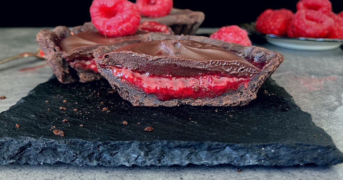 Chocolate and Raspberry Tartlets Recipe | Samsung Food App