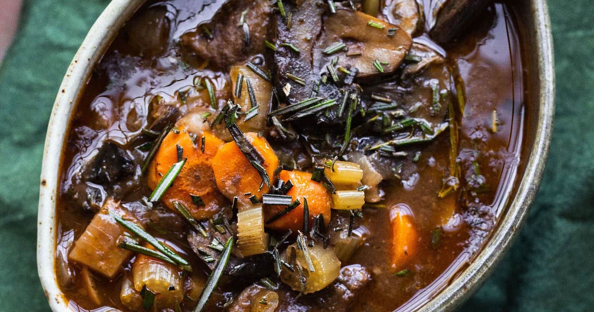 Savory Rosemary and Nutmeg Beef Stew Recipe | Samsung Food App